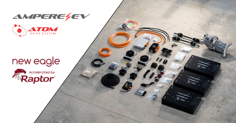 Ampere EV Transforms Vehicles With Atom Drive Systems | New Eagle